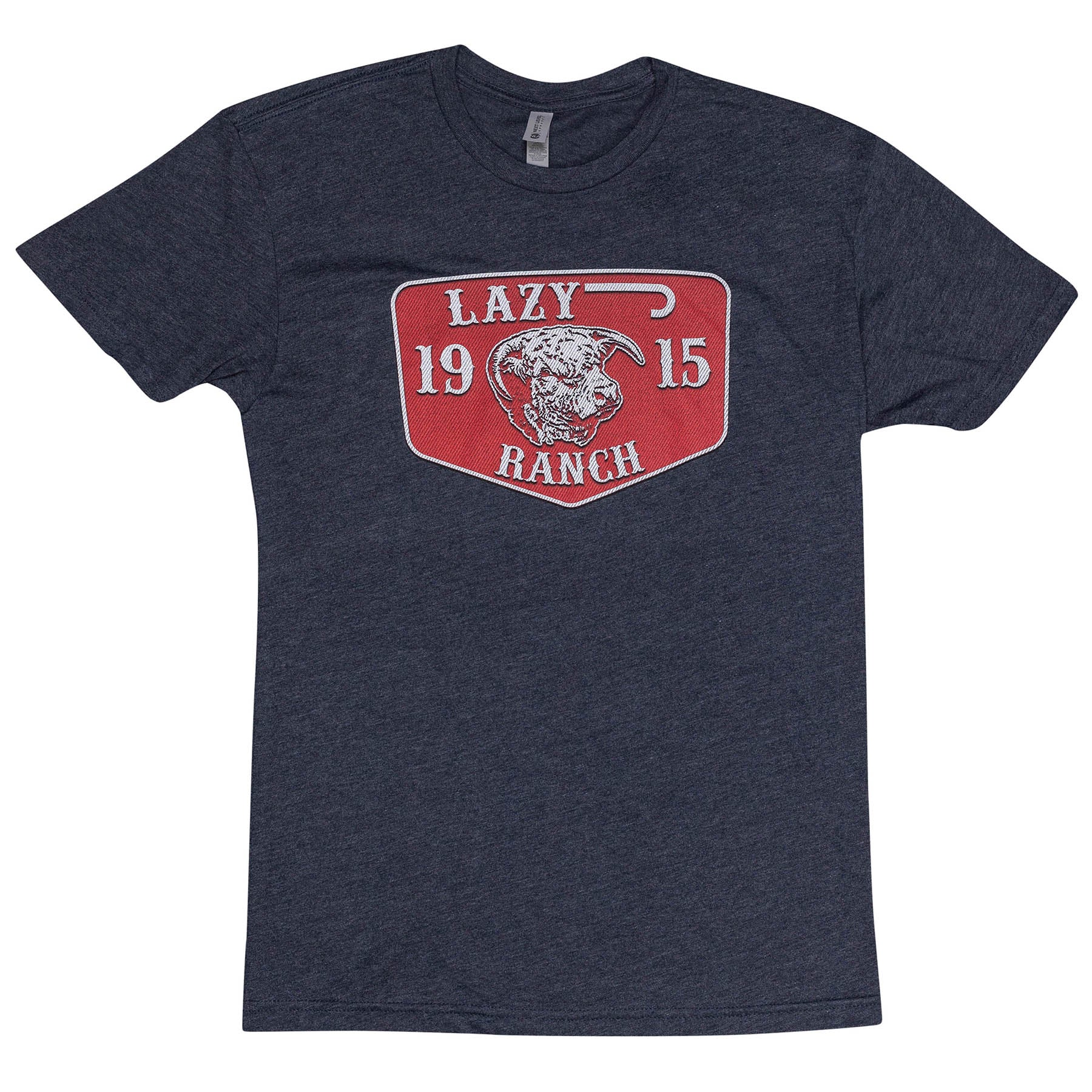 Lazy J Ranch Red Ranch Short Sleeve T-Shirt - Navy